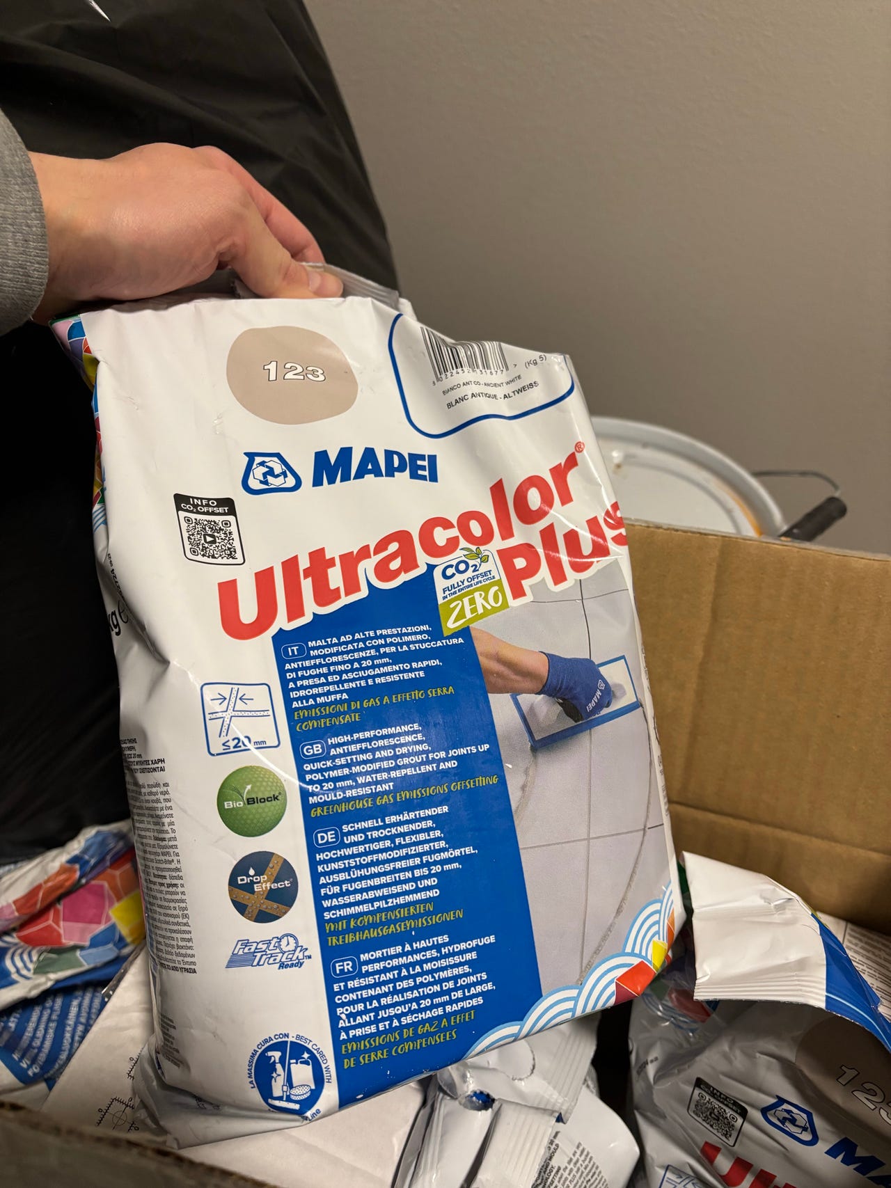 Mapei Ultracolor 123 3 x 5 kg saumalaasti | Tori