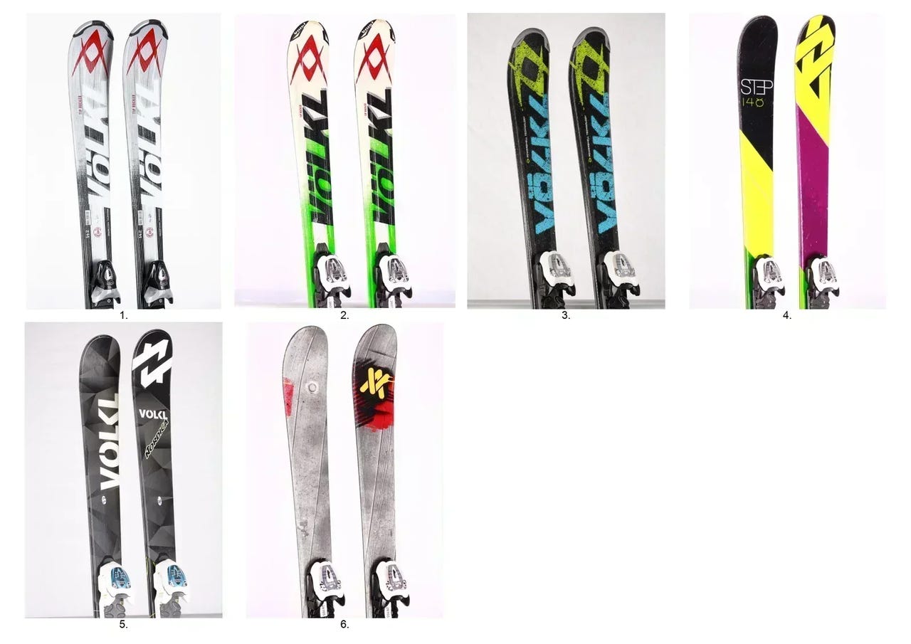 Lasten laskettelusukset VOLKL RTM 7.4, JR, STEP, WALL JR. FREESTYLE | Tori