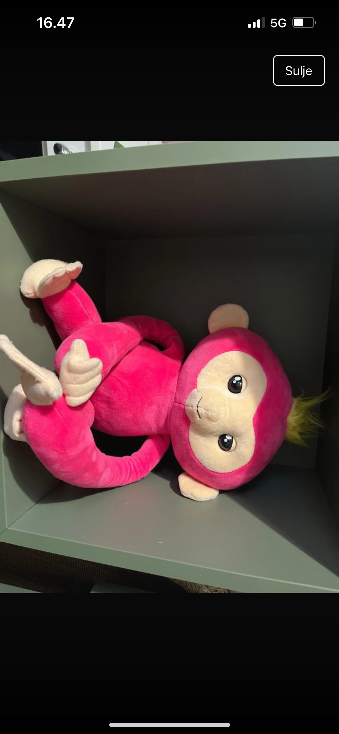 Apina pinkki pehmolelu | Tori