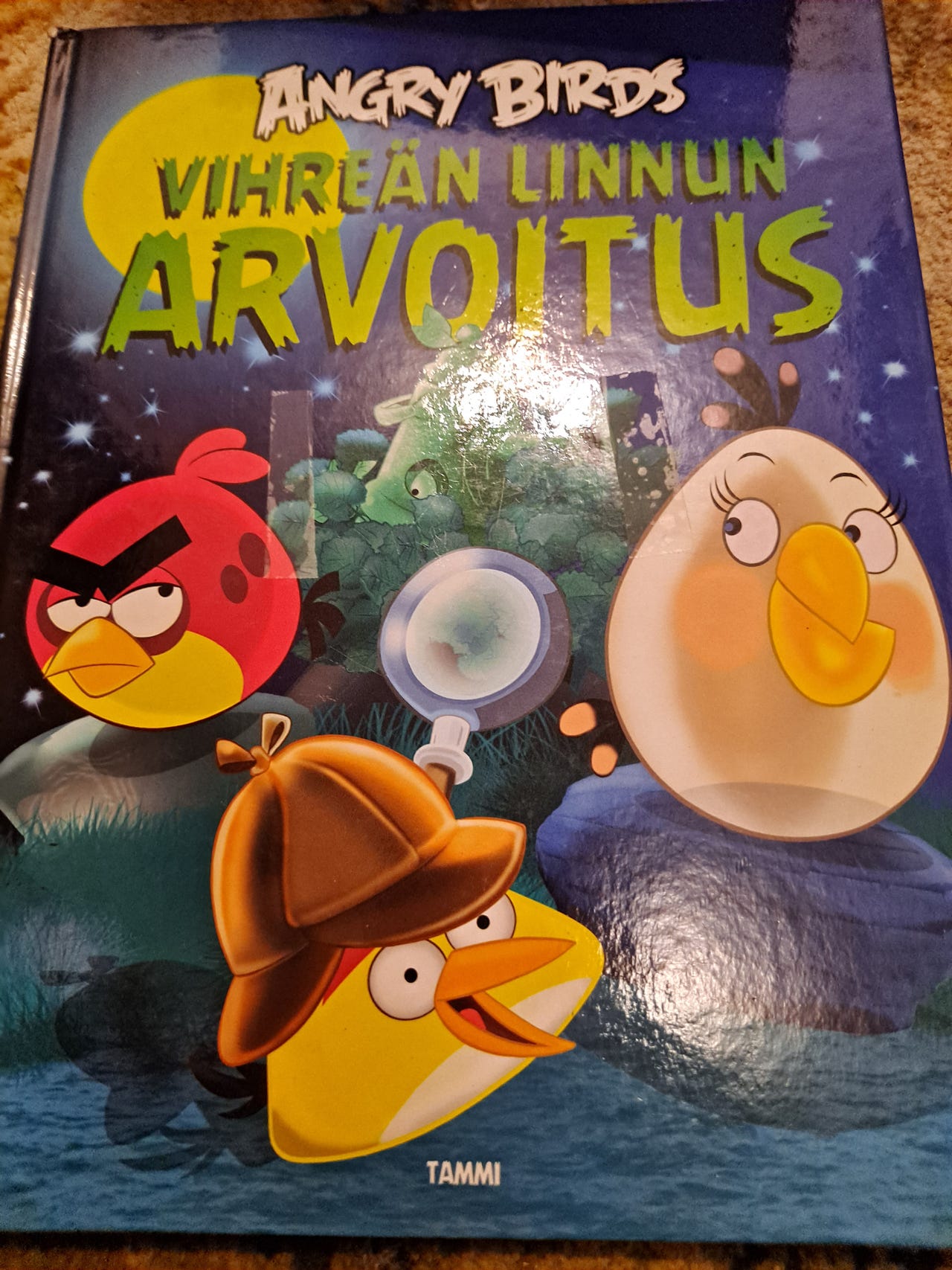 Angry Birds Vihreän linnun arvoitus lasten kirja | Tori