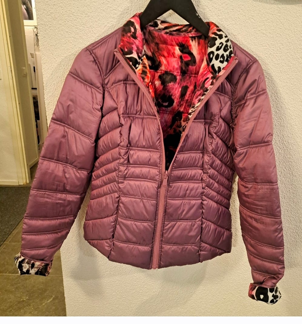 Guess M muu takki violetti polyesteri naisten M | Tori