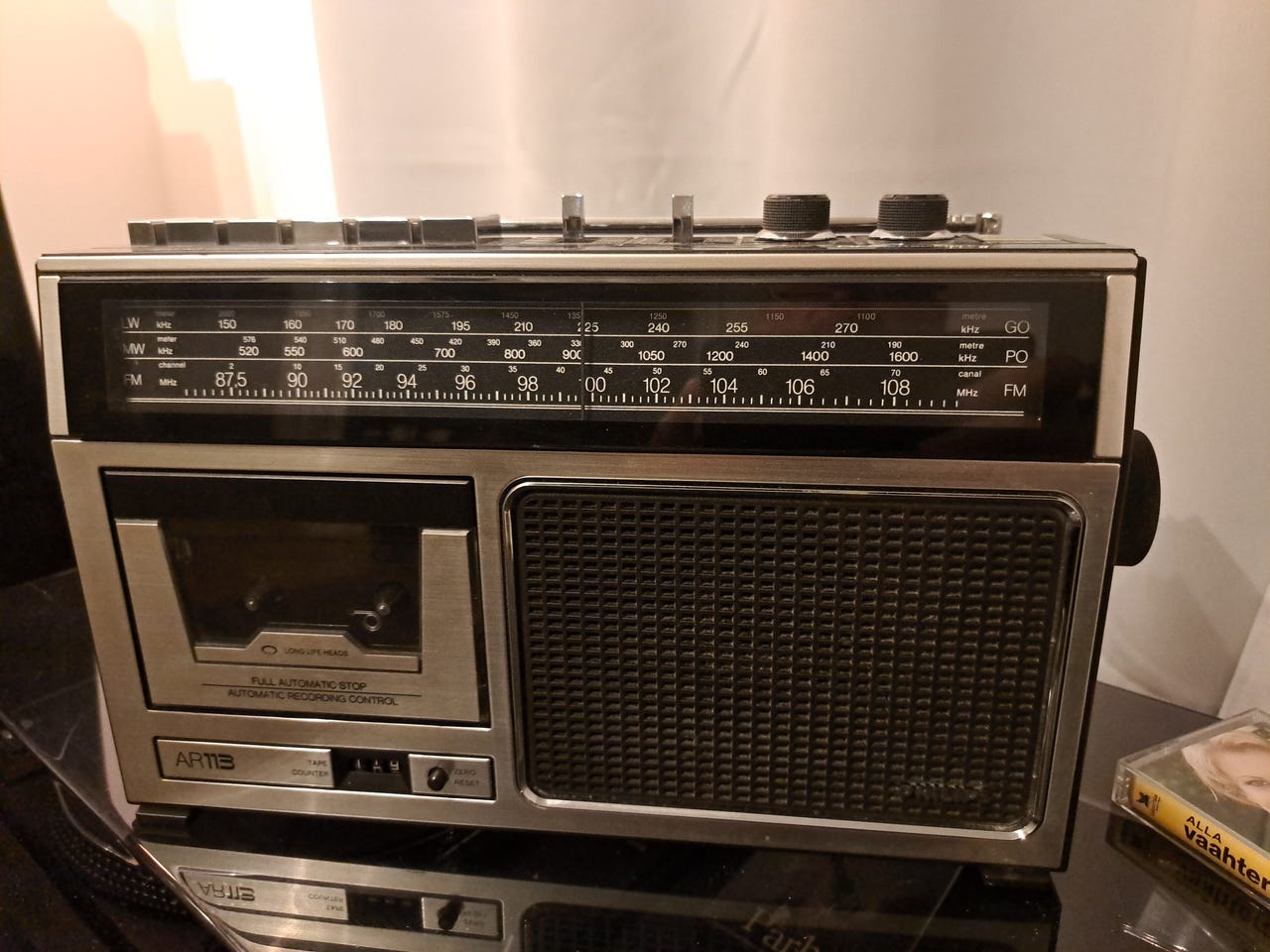 Philips AR113 radio/kasettisoitin | Tori