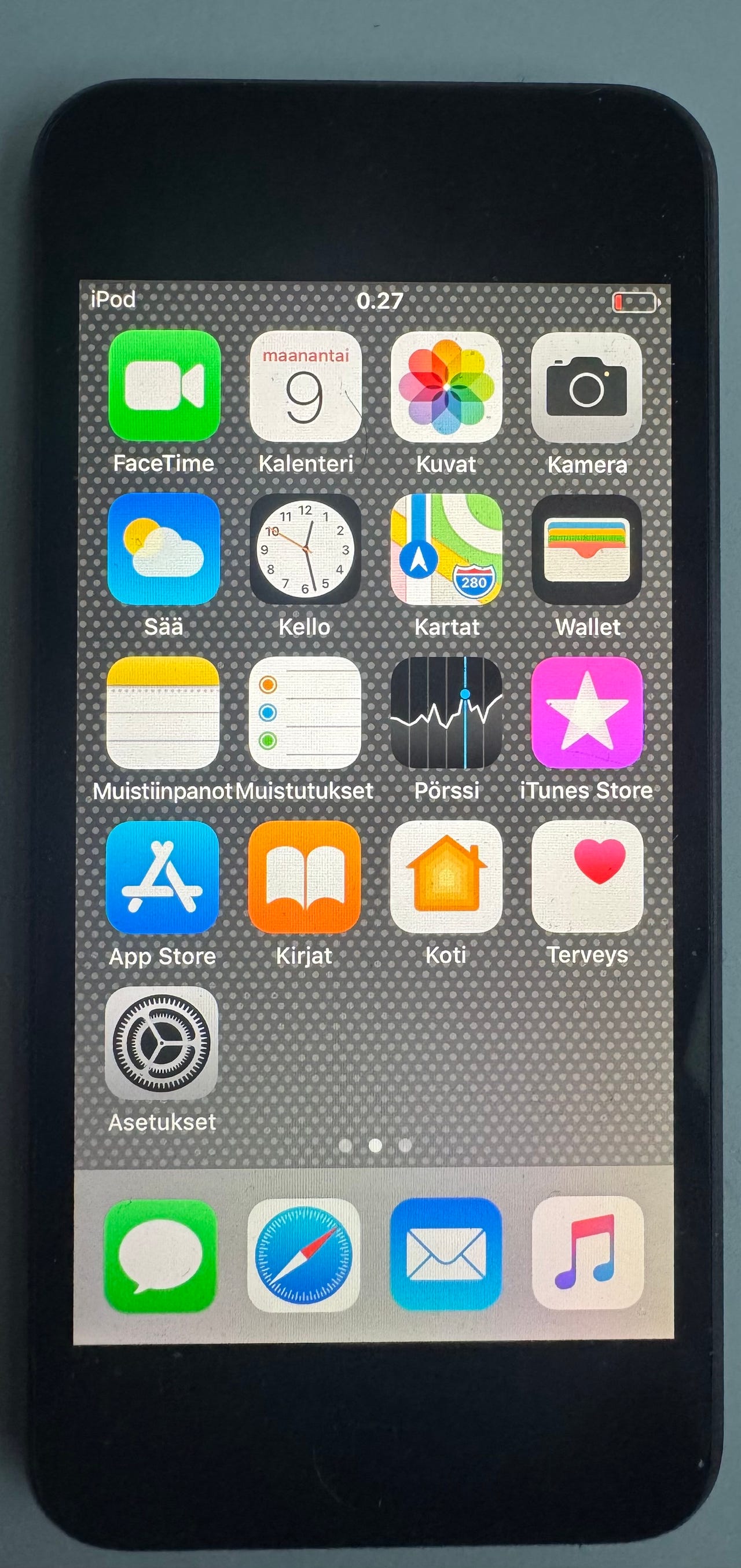 Apple iPod touch 6 gen 16GB musta | Tori