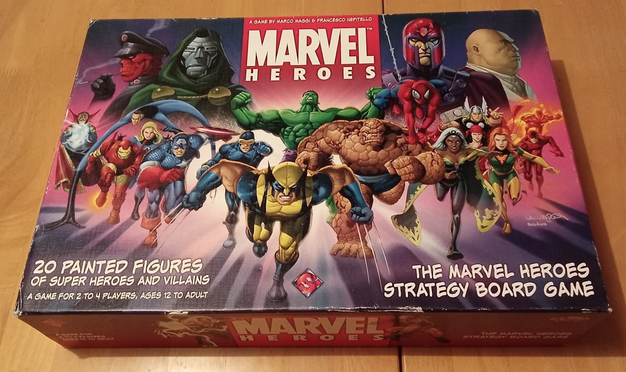 Marvel Heroes -lautapeli (englanninkielinen) | Tori