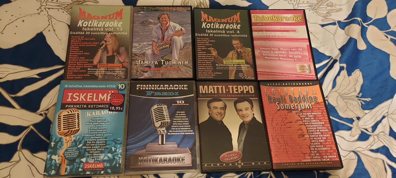 8kpl karaoke dvd | Tori