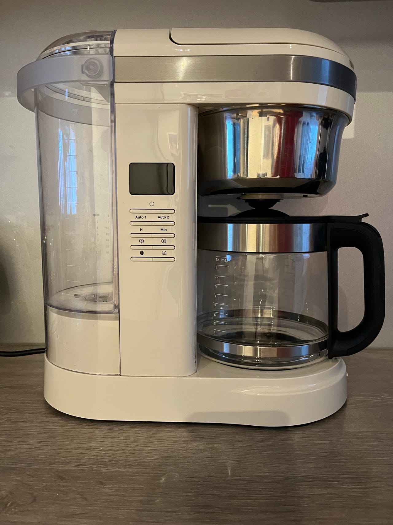 KitchenAid kahvinkeitin 12 kuppia beige | Tori