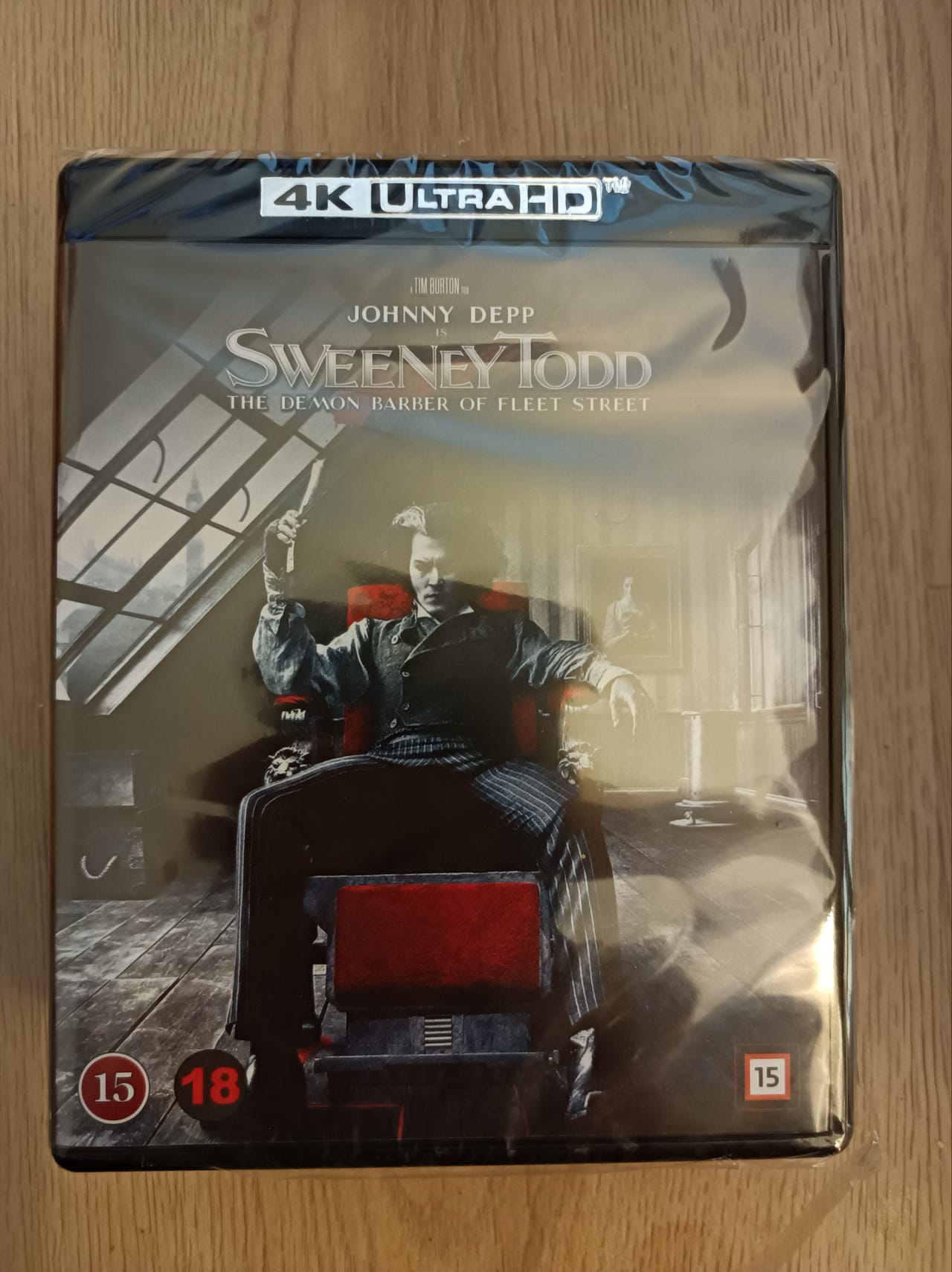 Johnny Depp Sweeney Todd 4K. Myös vaihto käy | Tori