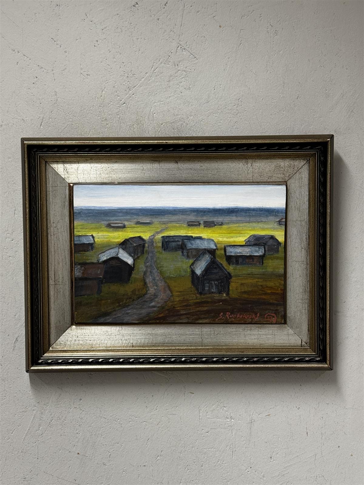 Taulu öljyväri "Lakeutta" Simo Ruokokoski | Tori