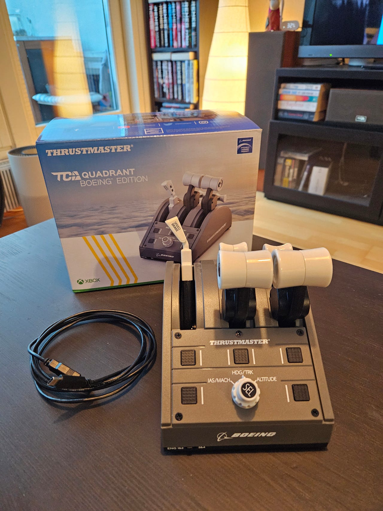 Thrustmaster TCA Quadrant - Boeing Edition -kaasukahva | Tori