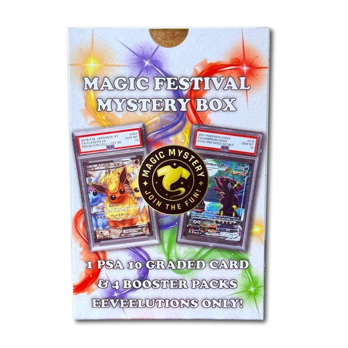 Pokémon Mystery box - Magic Festival - Magic Mystery Box - Pokémon ...