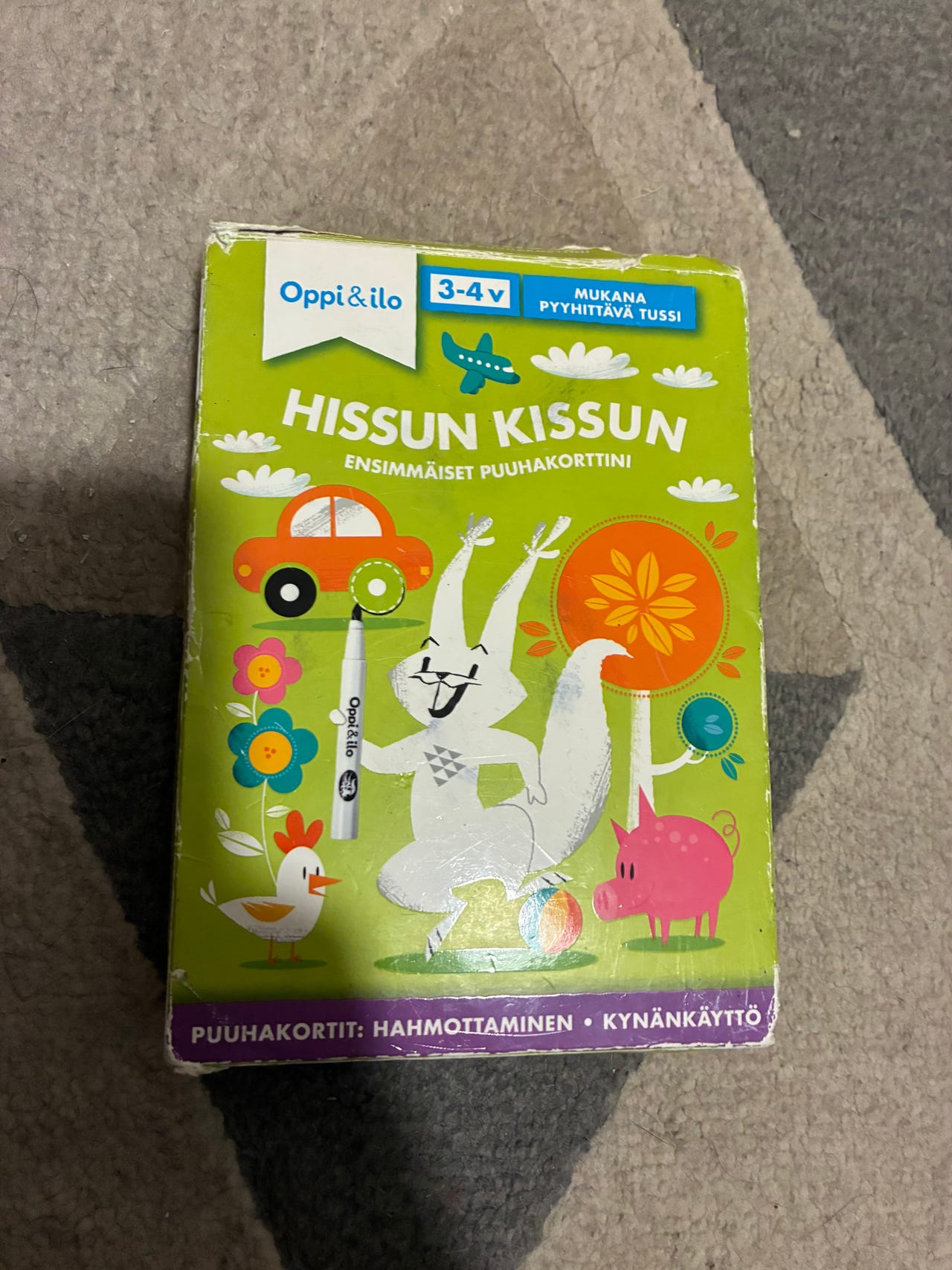 Oppi ja ilo -kortit Hissun kissun 3-4v | Tori