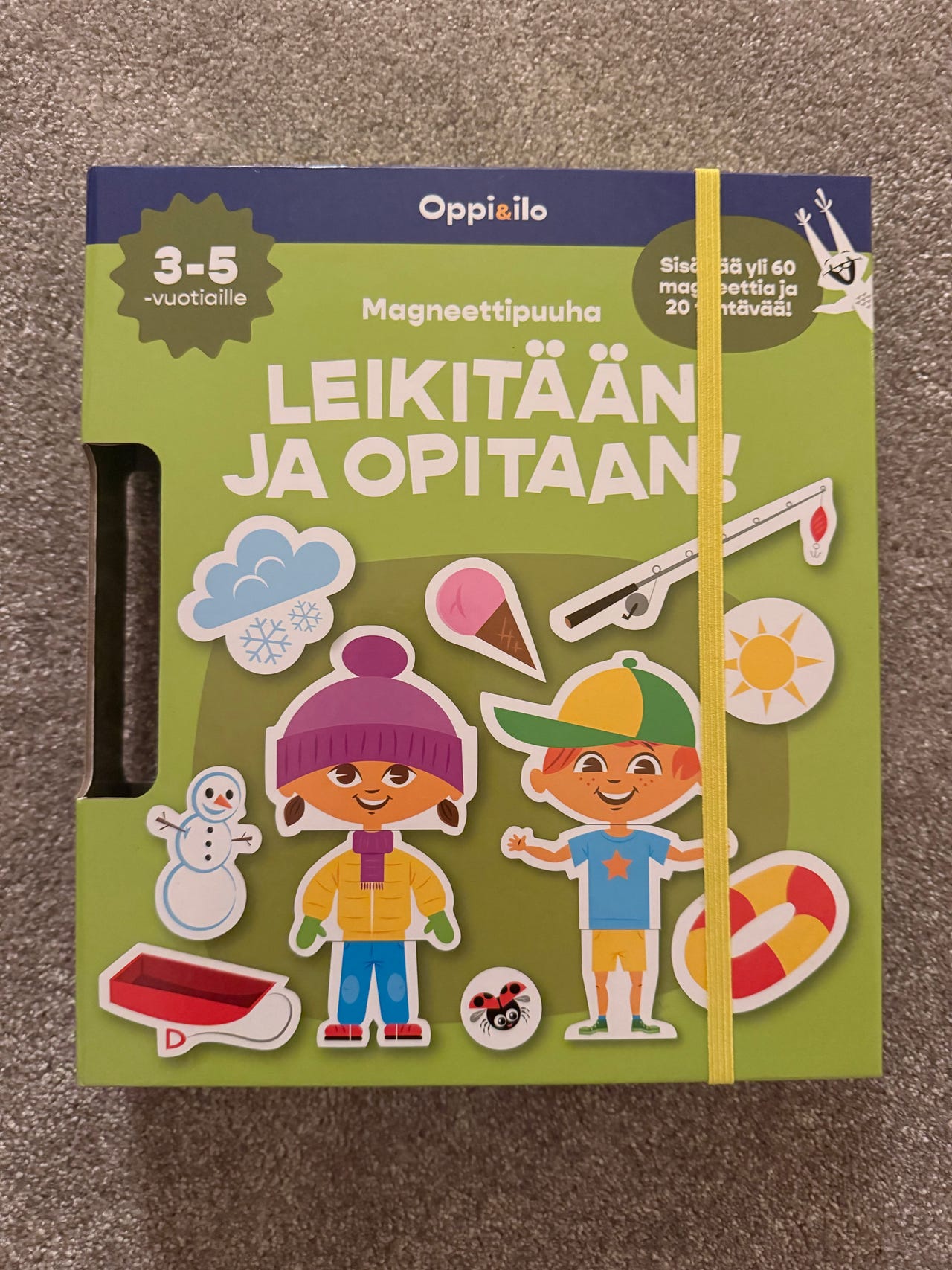 Oppi&ilo Leikitään ja opitaan magneettipuuhapeli 3-5-vuotiaille | Tori