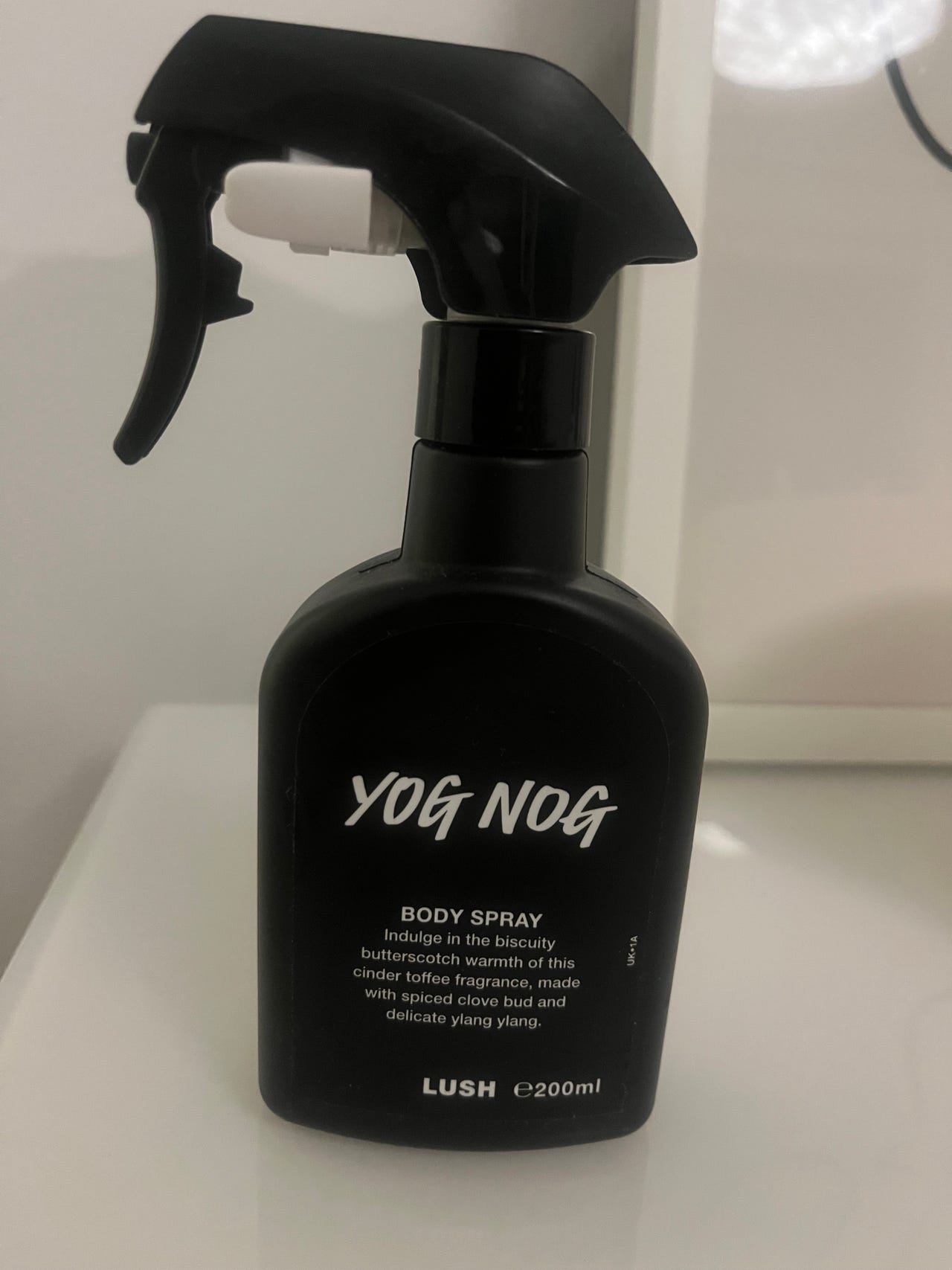 Lush Yog Nog body mist | Tori