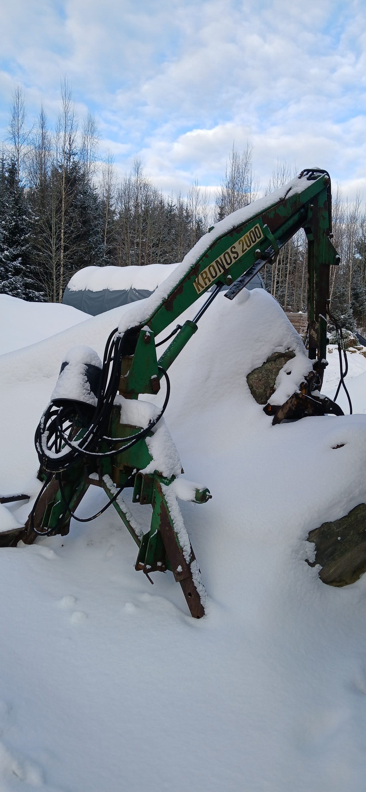 Kronos 2000 metsäkuormain + kaivuuvarustus | Tori