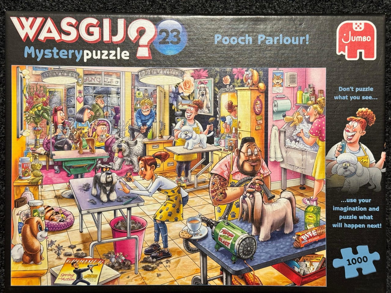 Wasgij M23 Pooch Parlour palapeli 1000 palaa | Tori