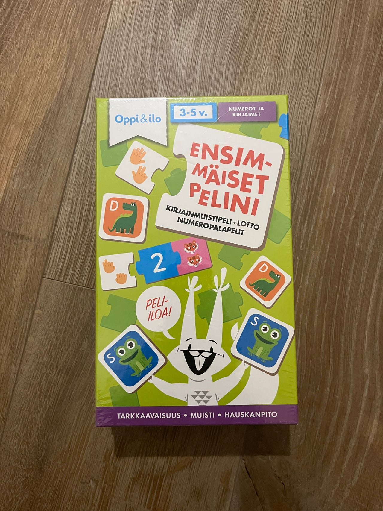 Avaamaton ja uusi Oppi&ilo Ensimmäiset pelini -peli 3-5 vuotta | Tori