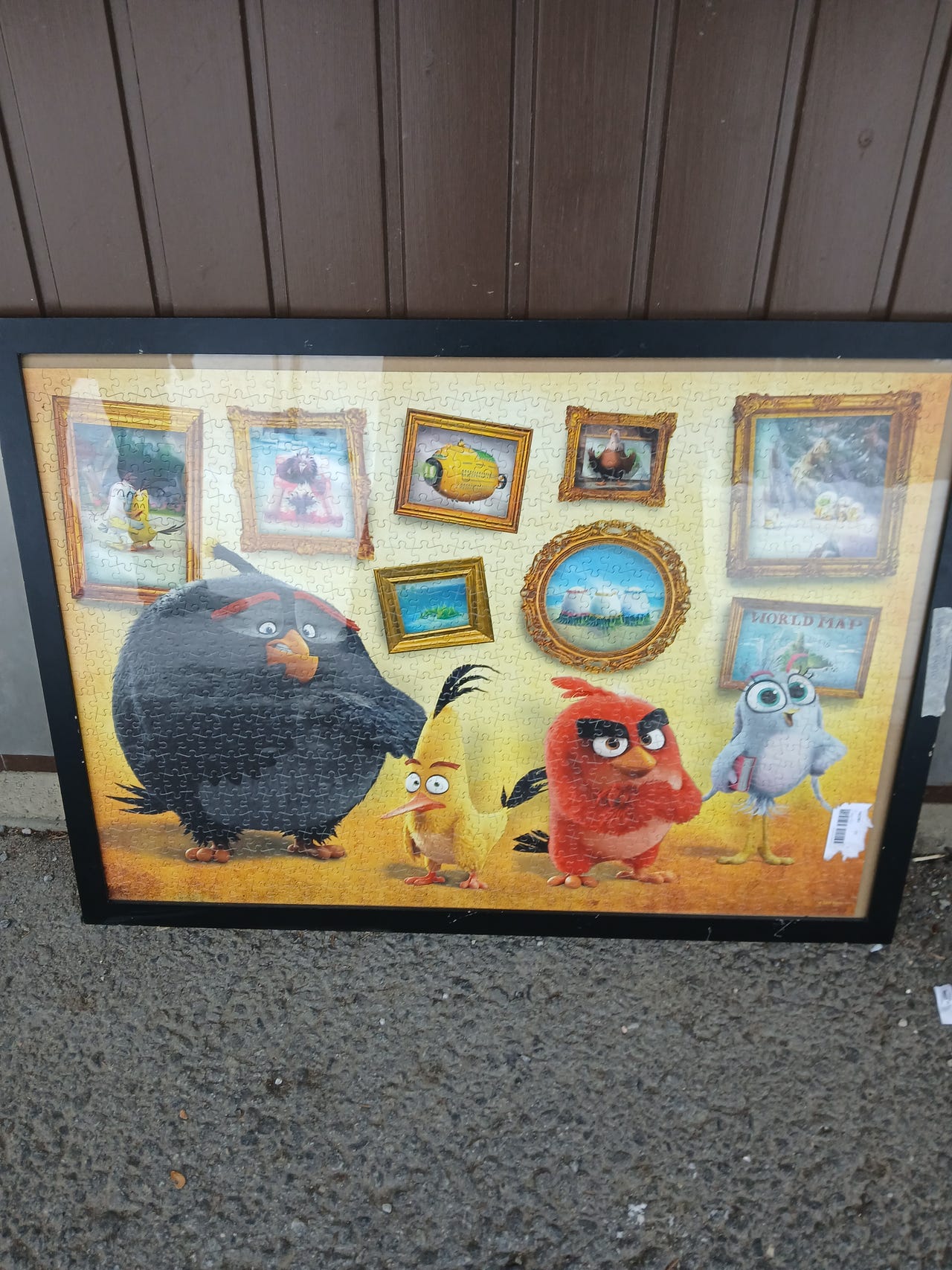 Angry Birds palapelitaulu kehystetty | Tori