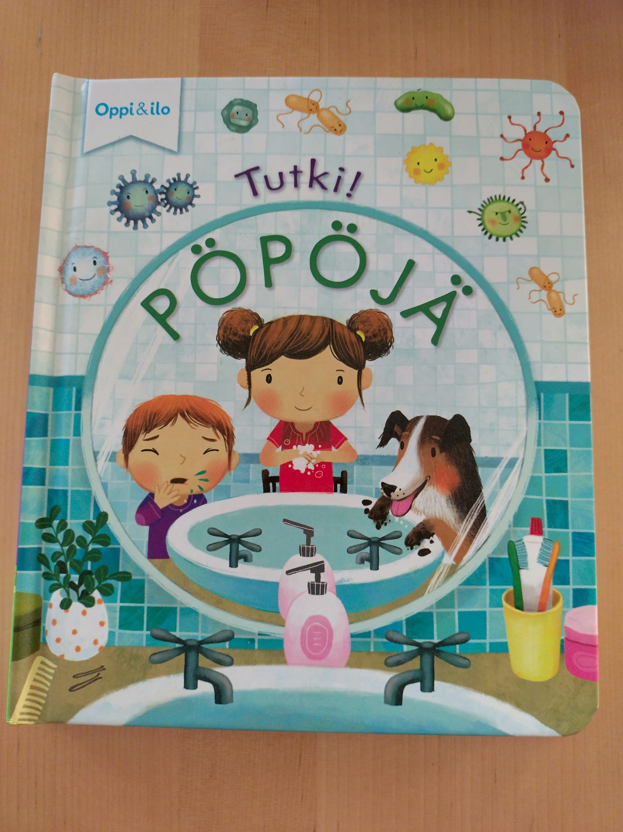 Oppi & ilo-sarjan kirja Tutki! PÖPÖJÄ | Tori