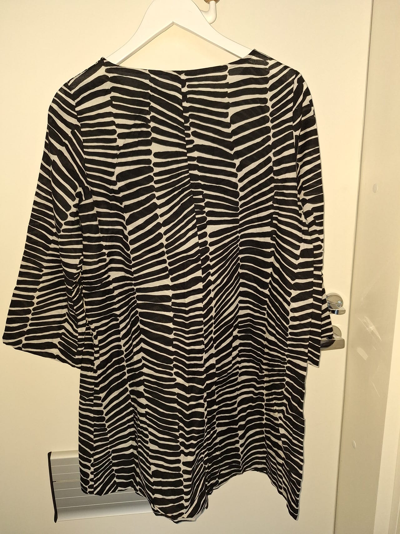 Marimekko ohut mustavalkoinen puuvillamekko | Tori