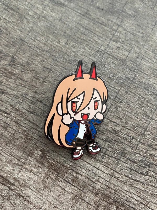 Chainsaw Man Power - pinssi | Tori