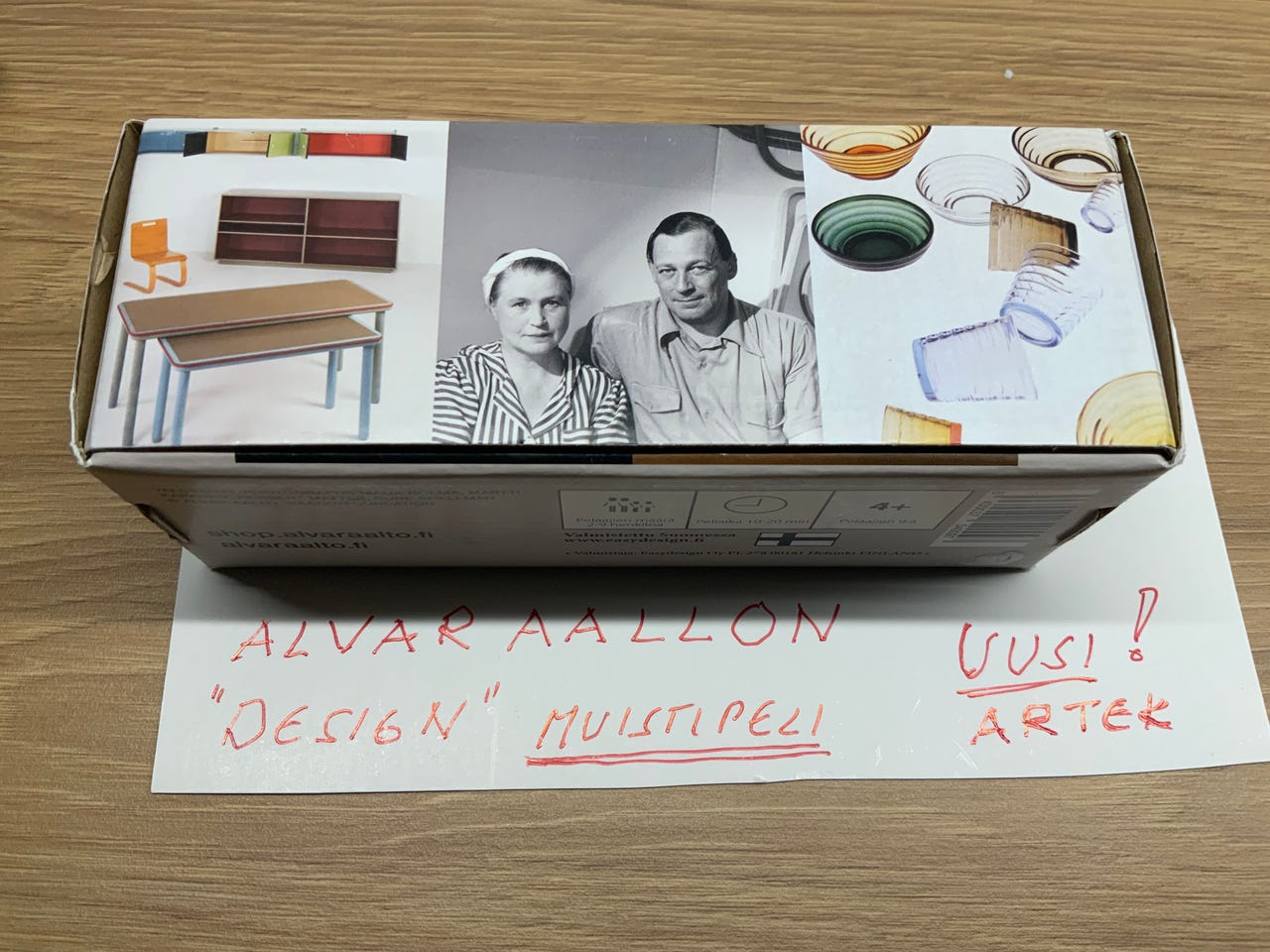 UUSI Artekin tuotantoon liittyvä muistipeli | Tori