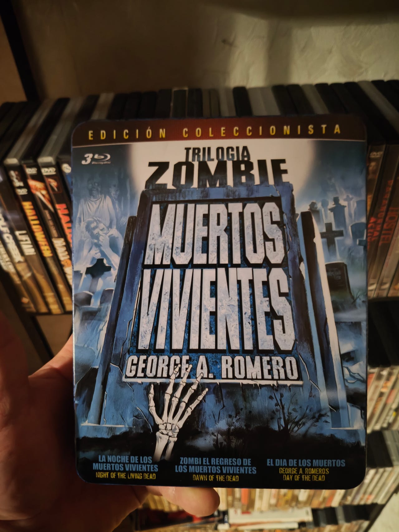 George A. Romero Zombie Trilogia Steelbox Blu ray | Tori