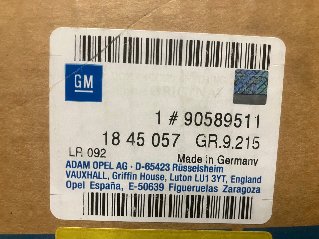 Saab 900/Opel Astra/Vectra/Calibra Puhallinmoottori Alkuperäinen 90-98 ...