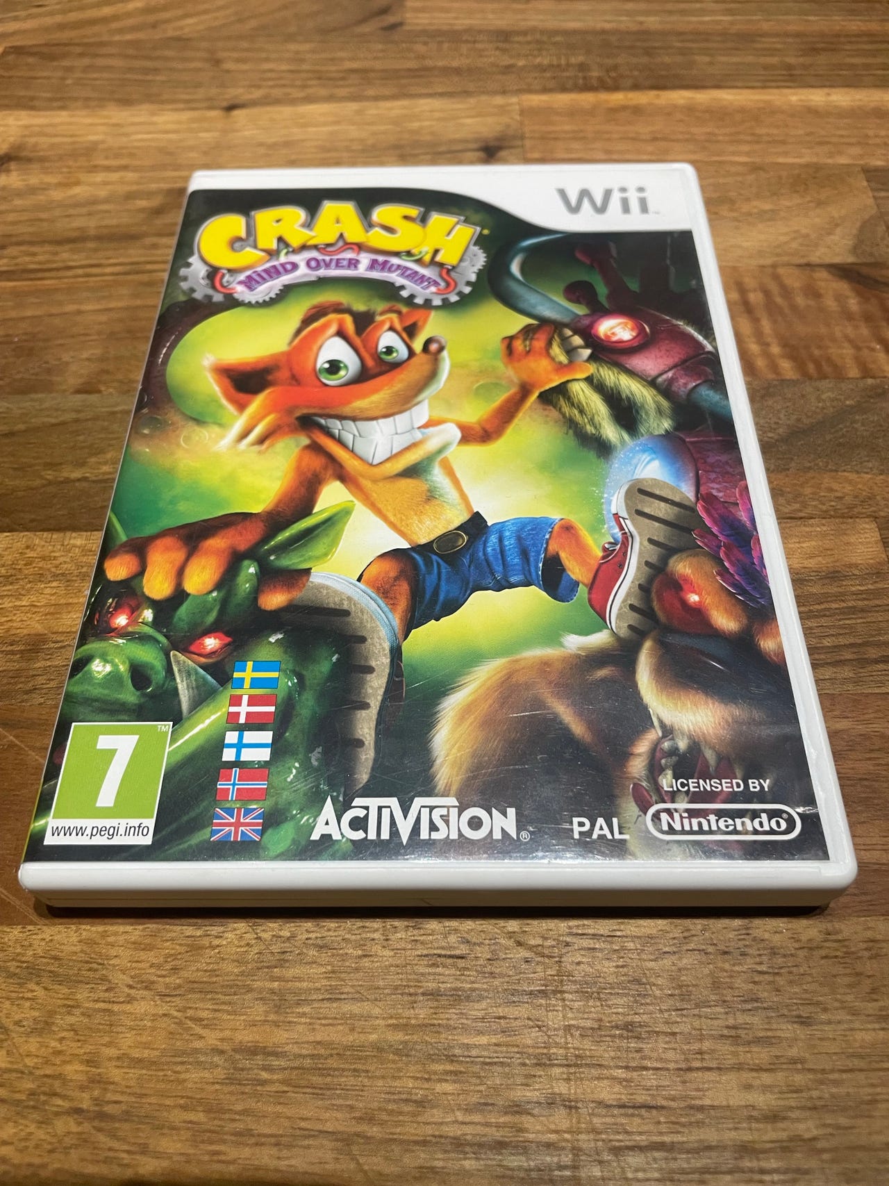 Nintendo Wii Crash Bandicoot Mind Over Mutant | Tori