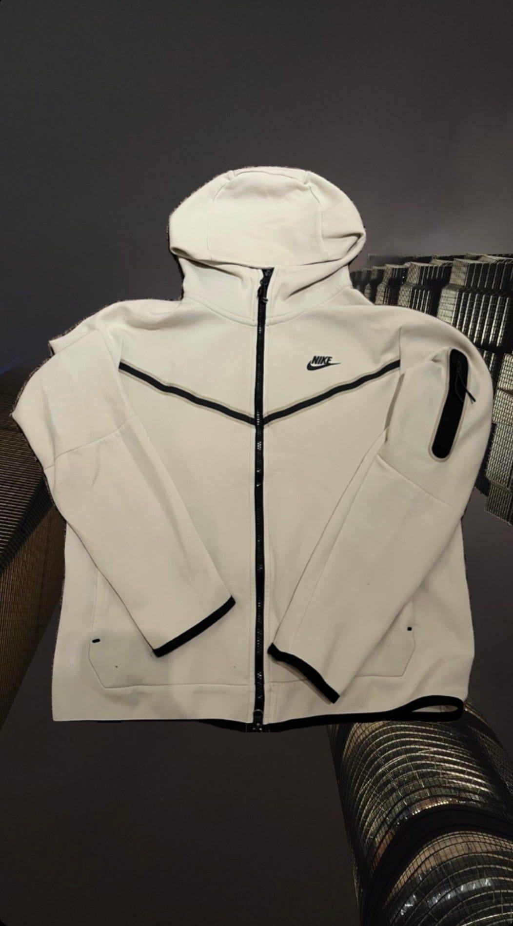 Phantom White Nike Tech Fleece | Tori