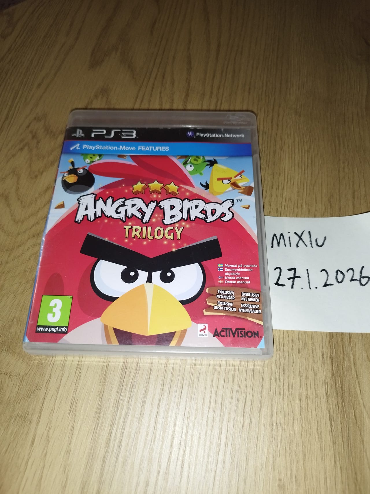Angry Birds Trilogy (CiB) PS3 | Tori