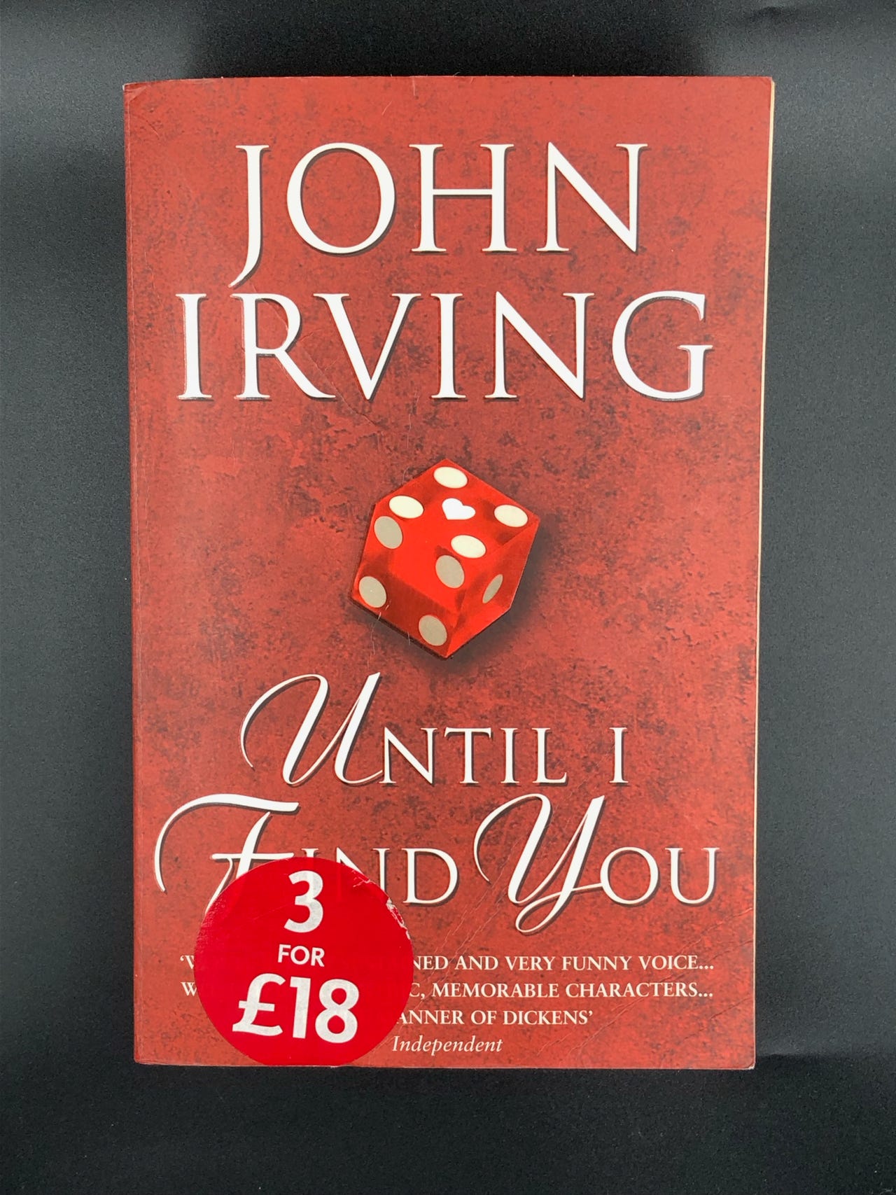 Until I Find You by John Irving (Book in English) | Tori