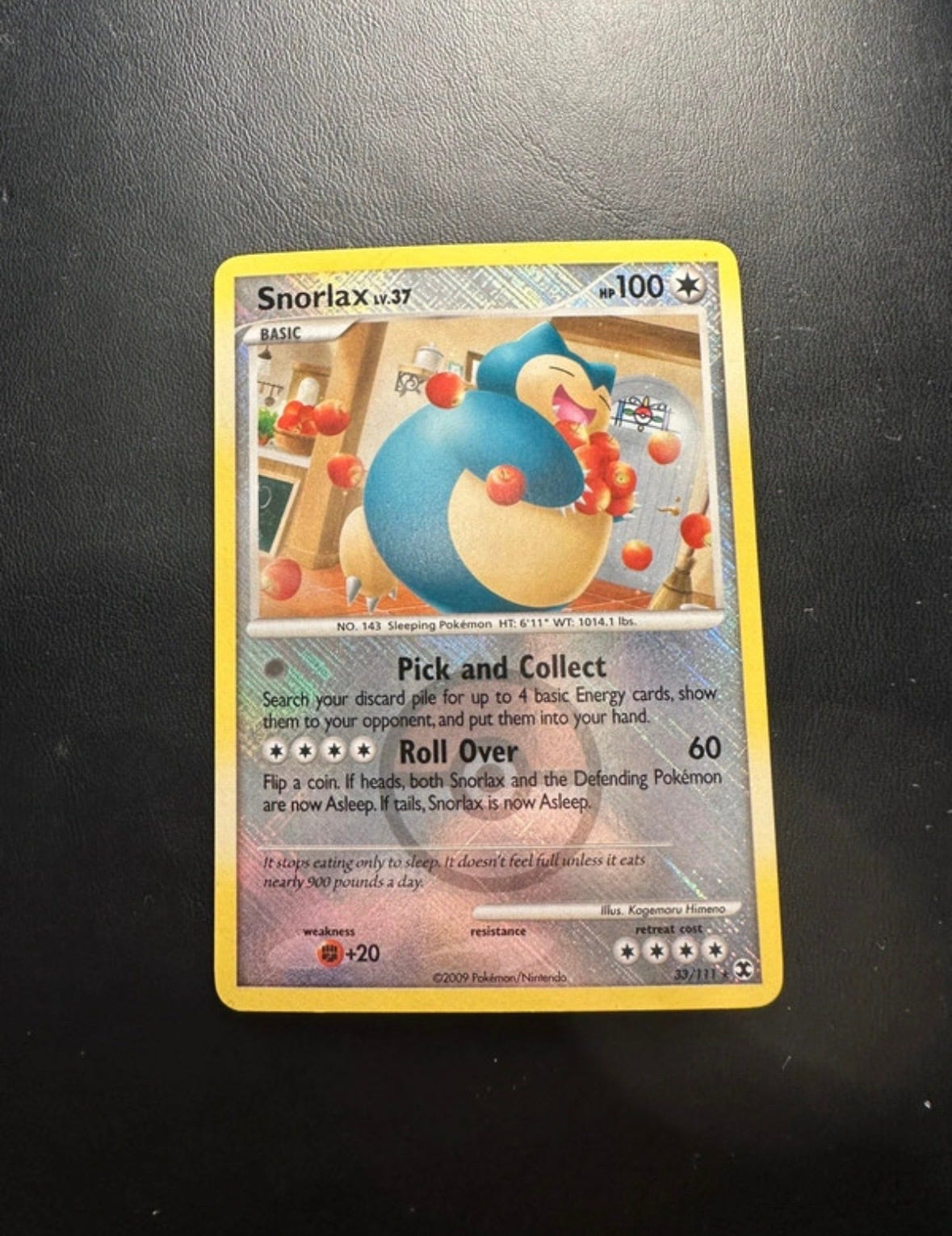Snorlax Pokemon League Holo #33 - Pokemon Rising Rivals | Tori
