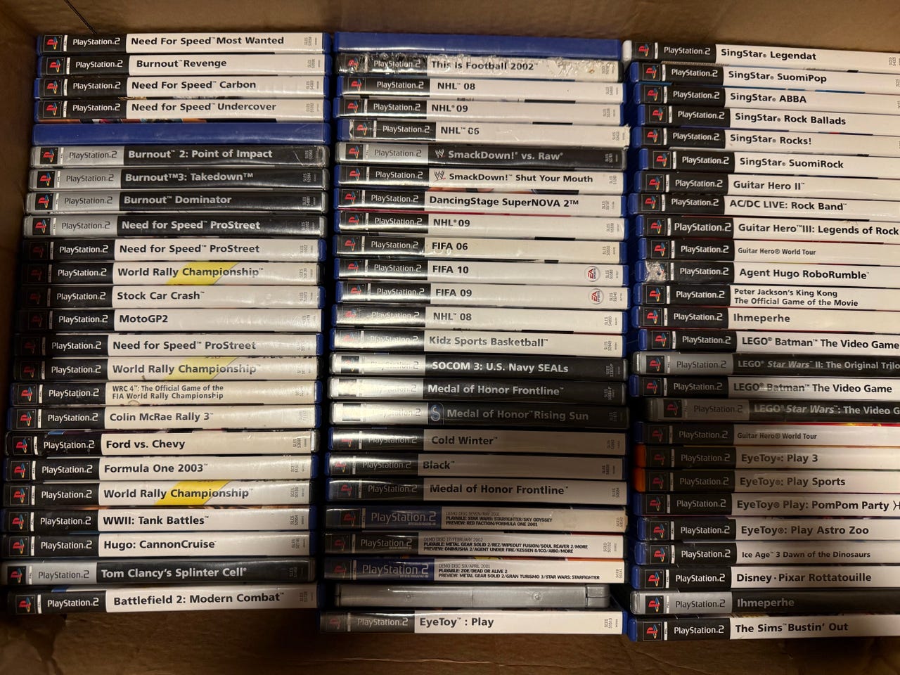 Playstation 2 pelejä todella paljon | Tori