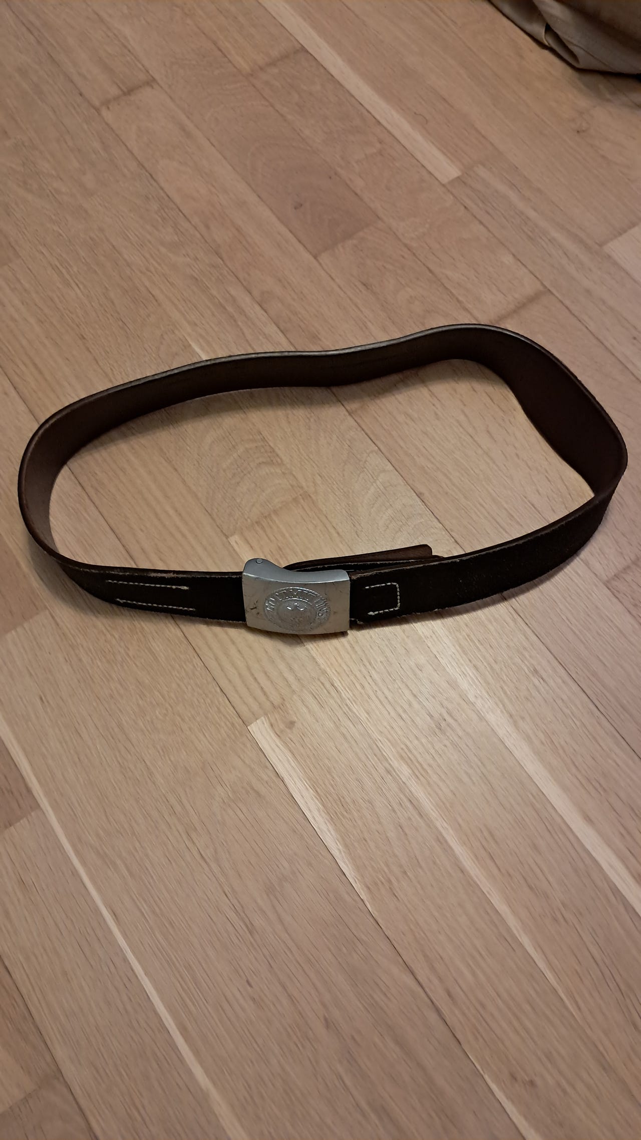 Wehrmacht vyön solki&saksalainen nahkavyö | Tori