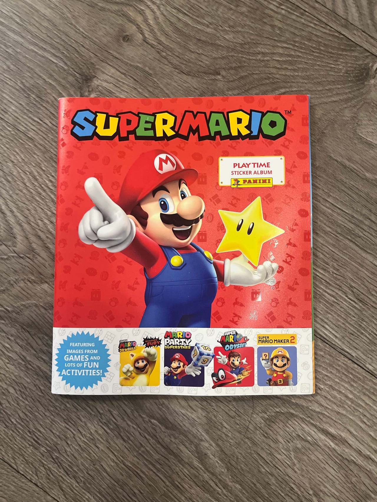 Super Mario Panini Sticker Album | Tori