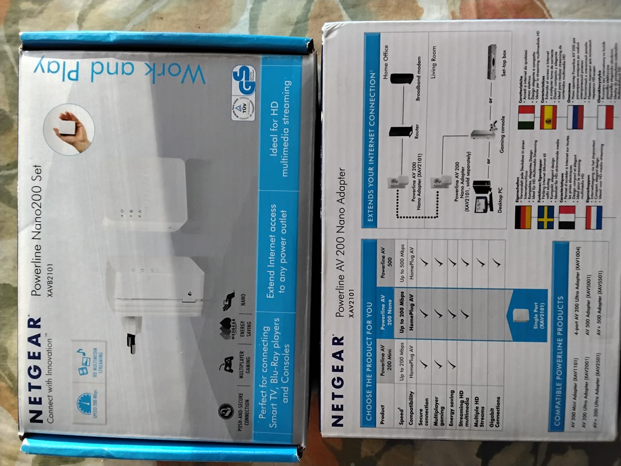 Netgear Powerline AV 200 Nano Adapter | Tori