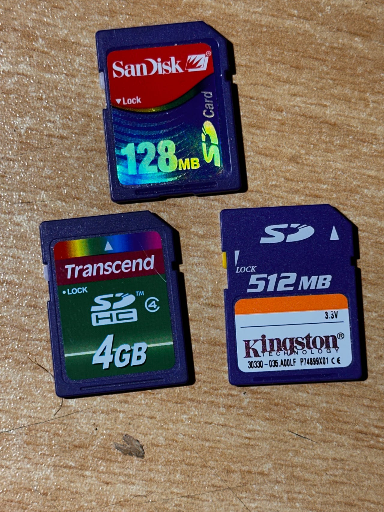 SanDisk Transcend Kingston SD‑muistikortit 128MB 4GB 512MB | Tori