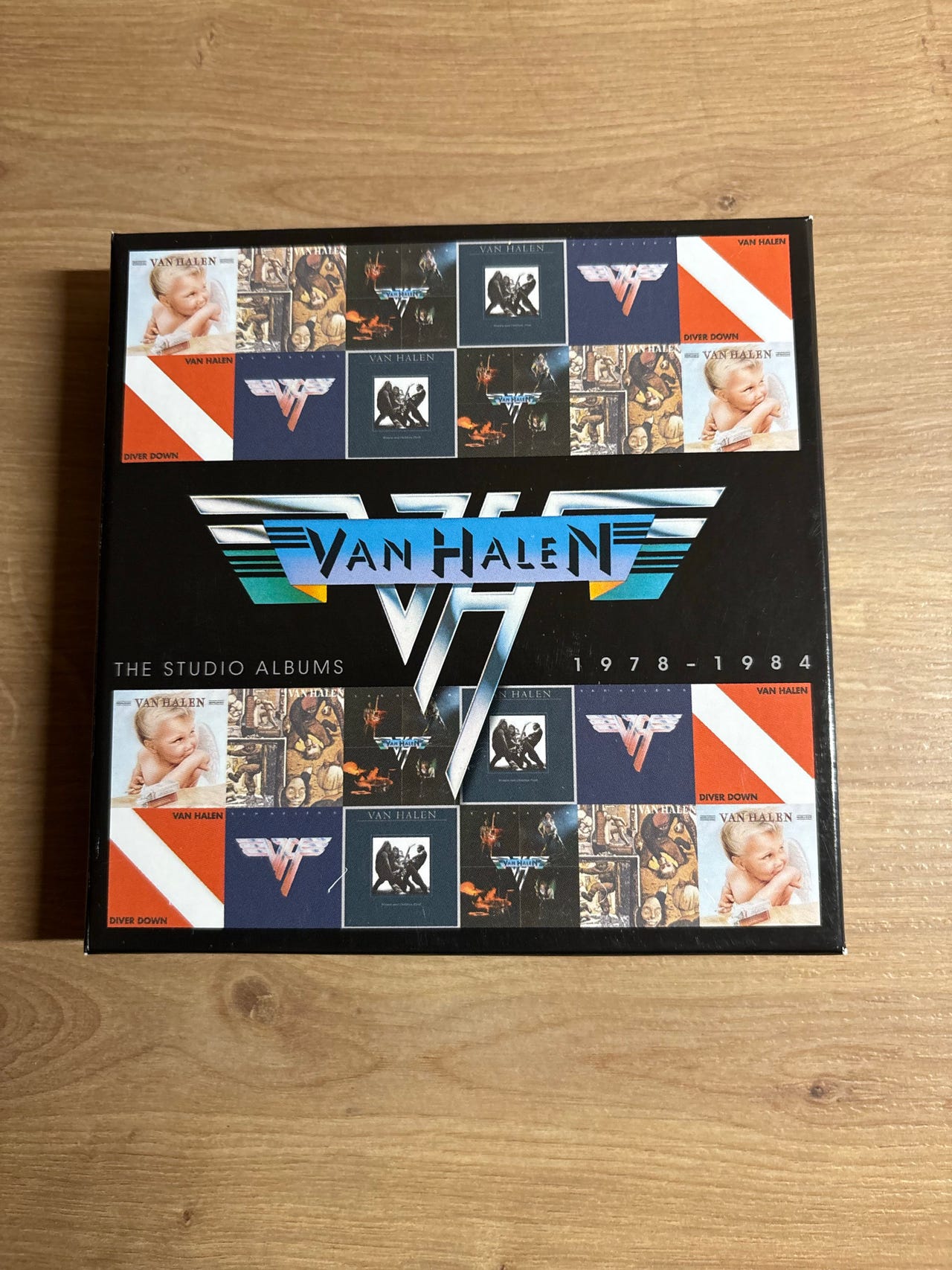 Van Halen The Studio Albums 1978–1984 cd boxi | Tori