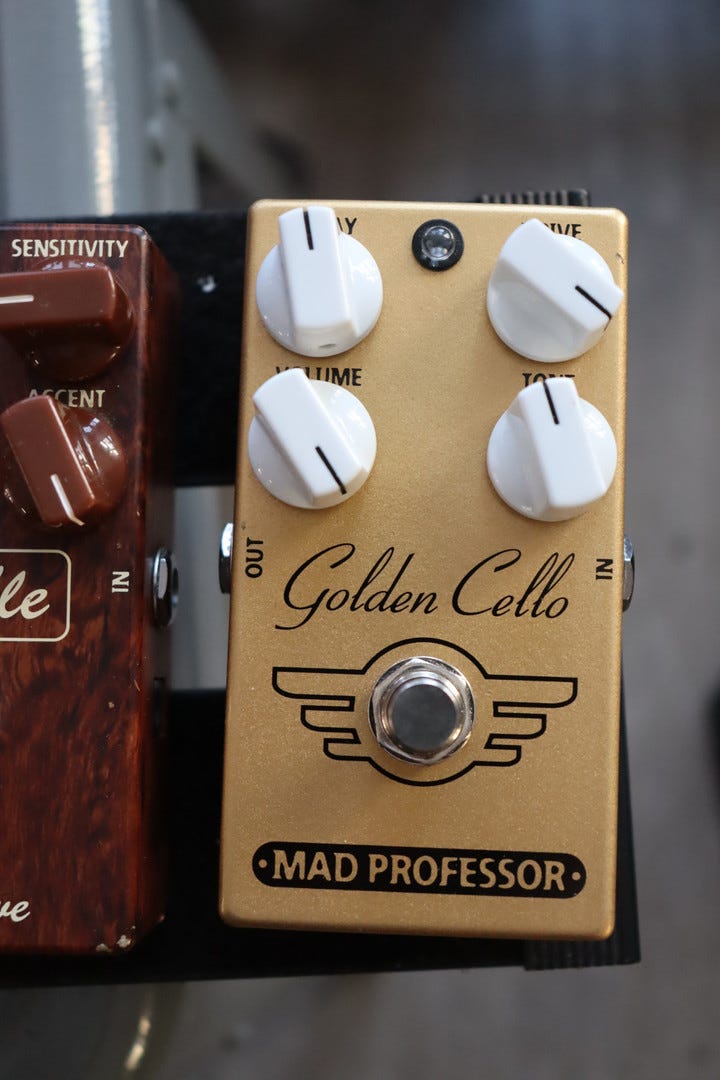 Mad Professor Golden Cello Delay/Distortion efektipedaali | Tori