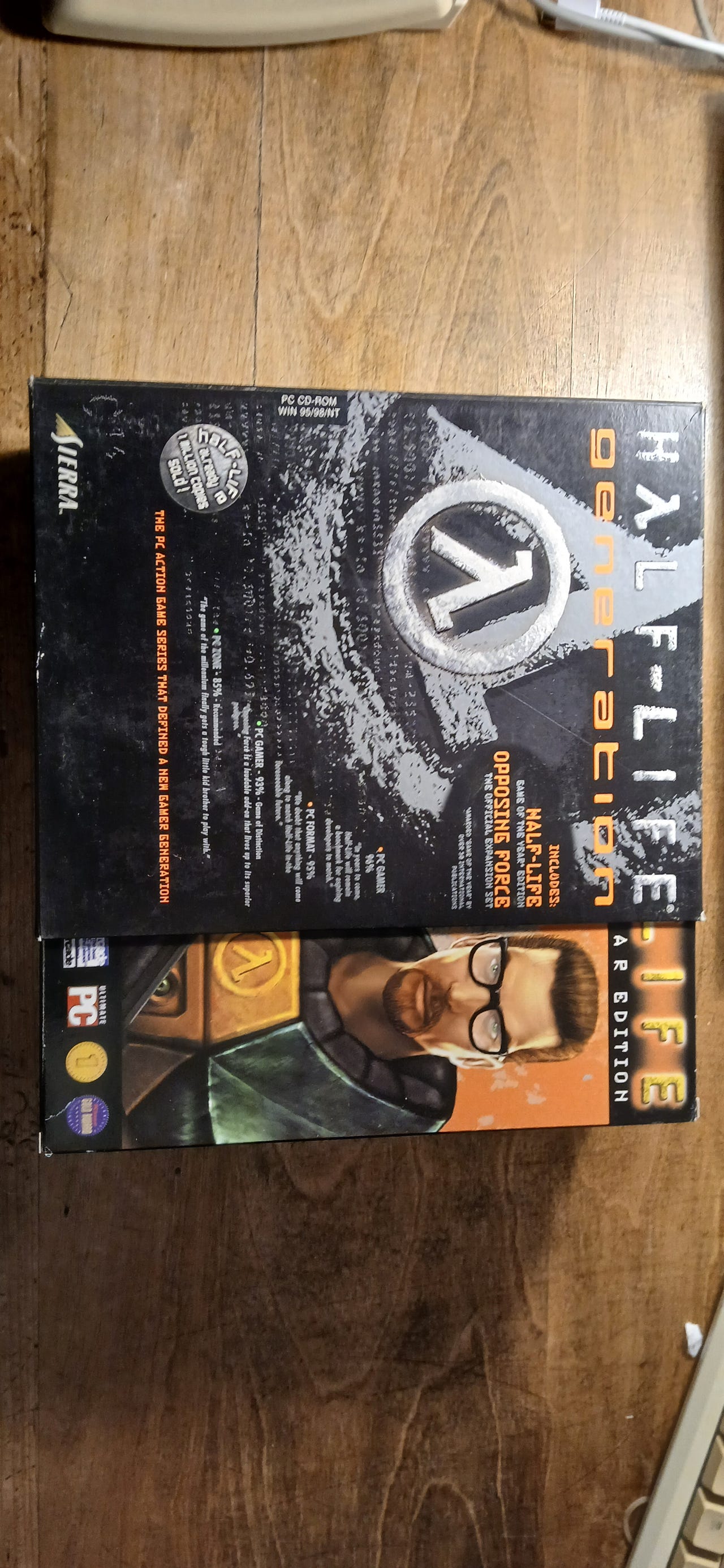 Half-Life Generation Double Big Box (PC CD-ROM, 1999) CIB | Tori