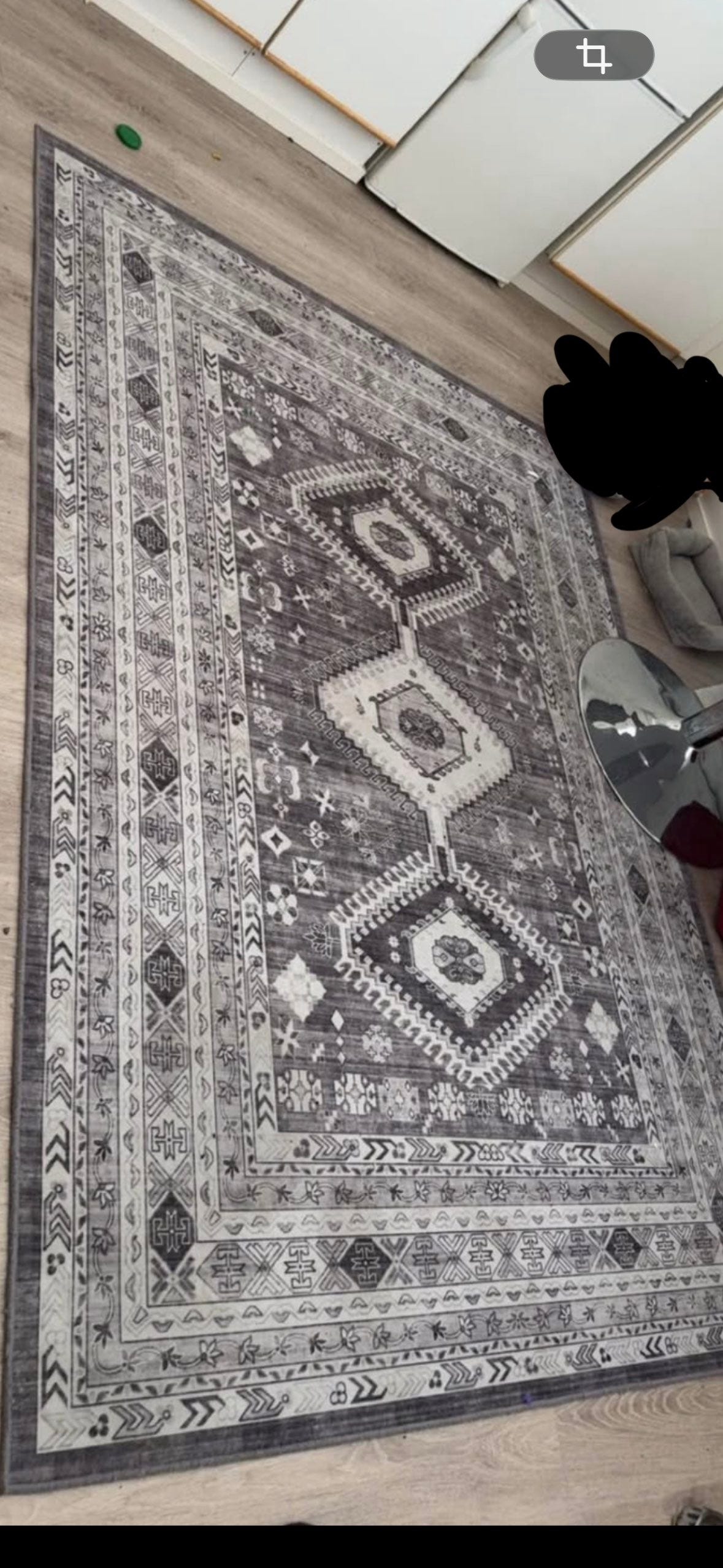 Sotka matto harmaa kuviollinen | Tori