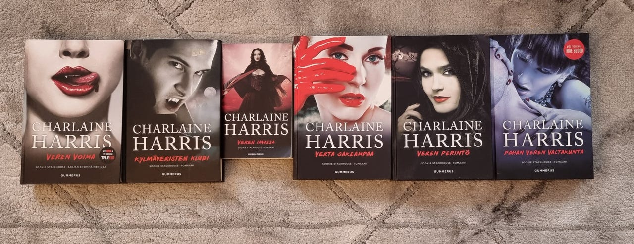 Sookie Stackhouse sarjan kirjoja | Tori