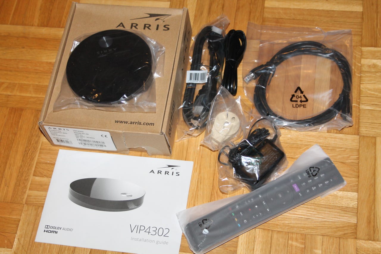 Arris VIP 4032 VIP4032 IPTV Telia digiboksi paketissa digiboxi ...