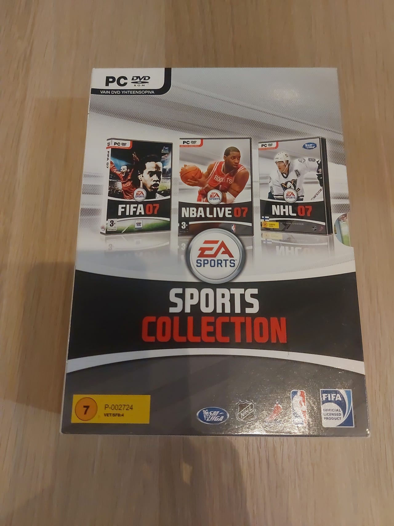 EA Sports Collection PC-pelipaketti FIFA 07 NBA Live 07 NHL 07 | Tori