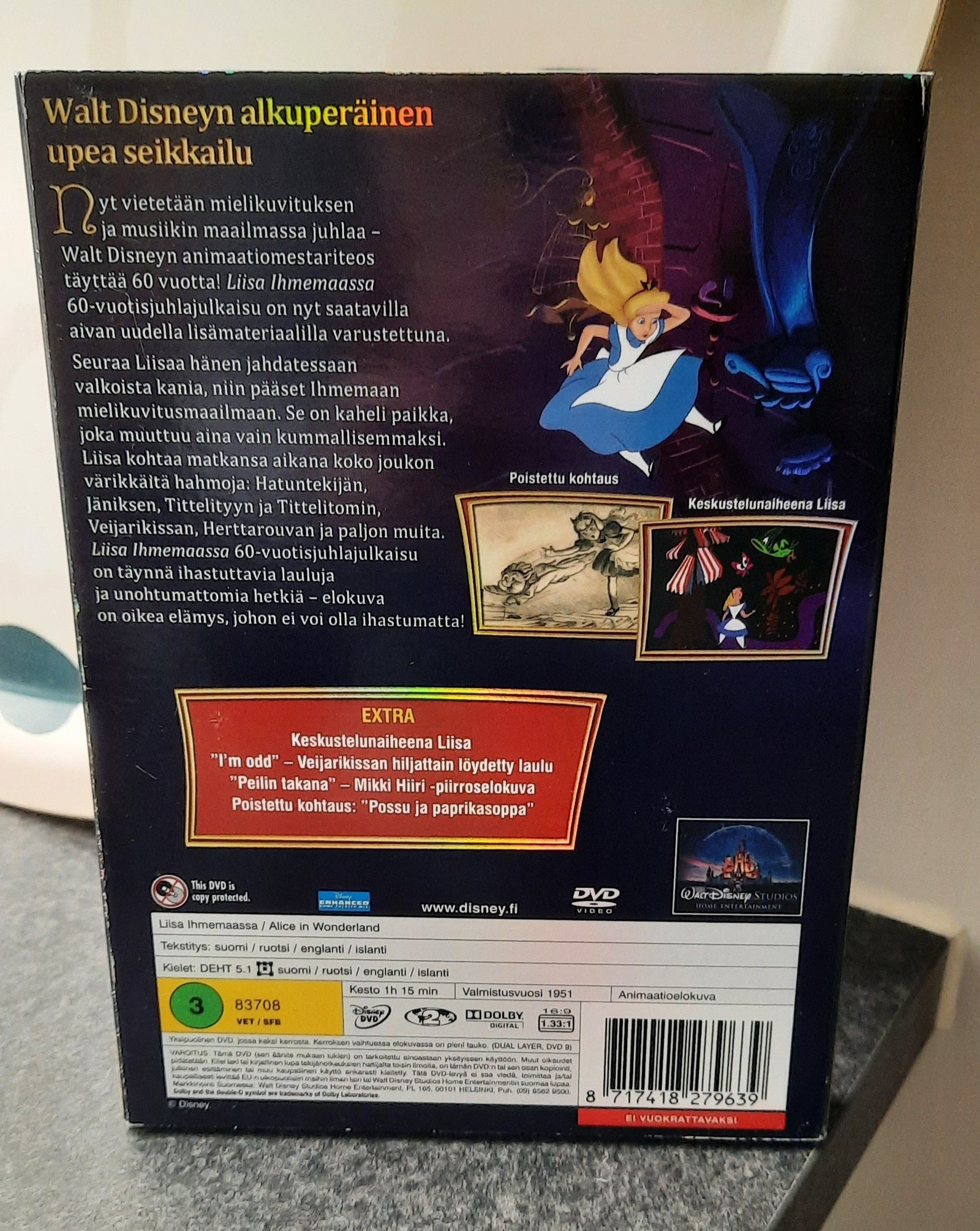 Liisa Ihmemaassa DVD | Tori