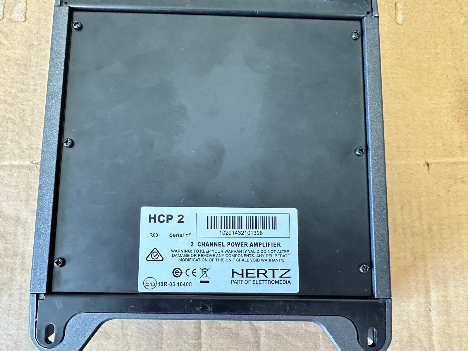 Hertz hcp2 vahvistin | Tori