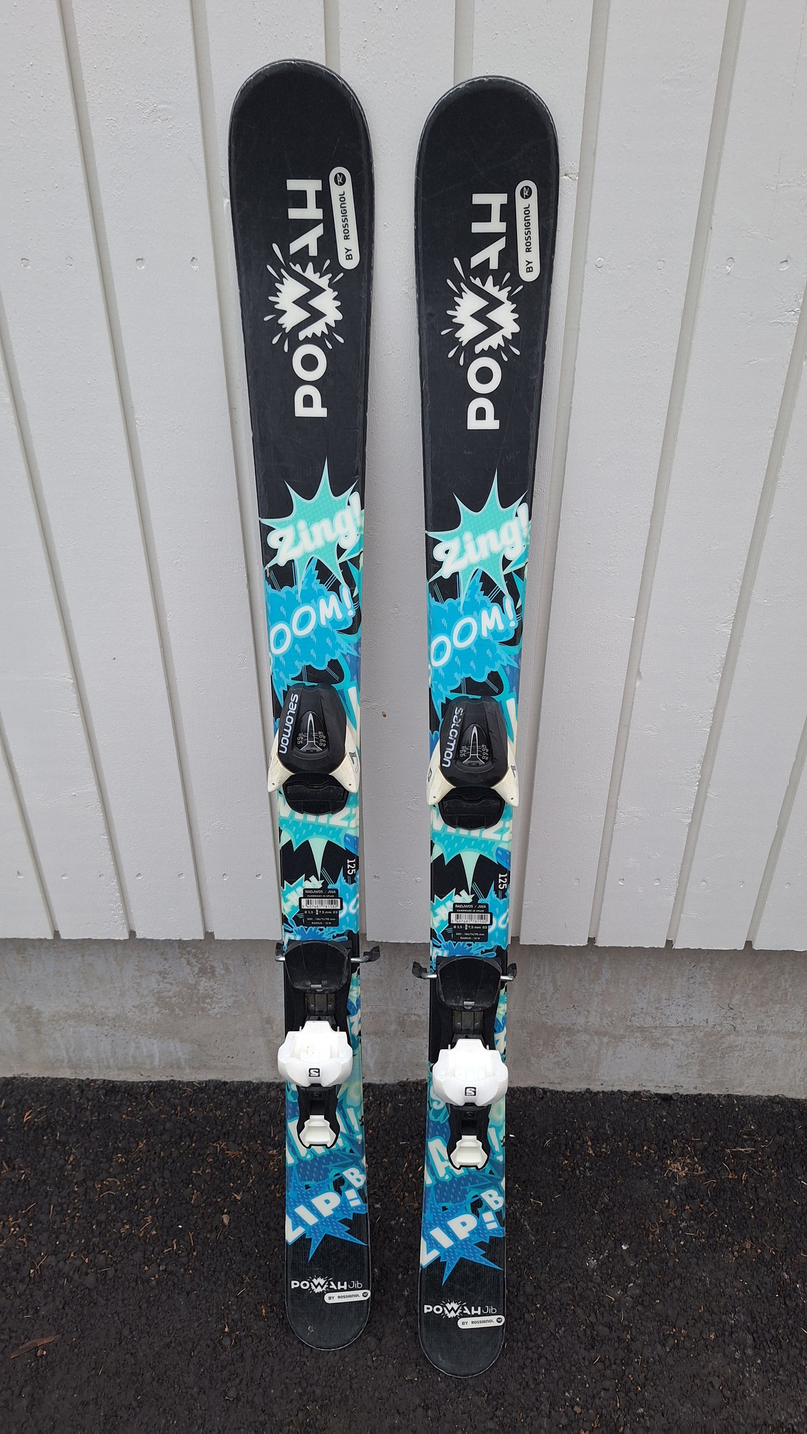 Laskettelusukset 125cm Rossignol Powah Jib twintip temppusukset Tori