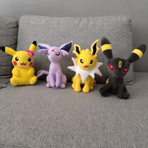Pokemon pehmolelut 1998 ja 1999 | Tori