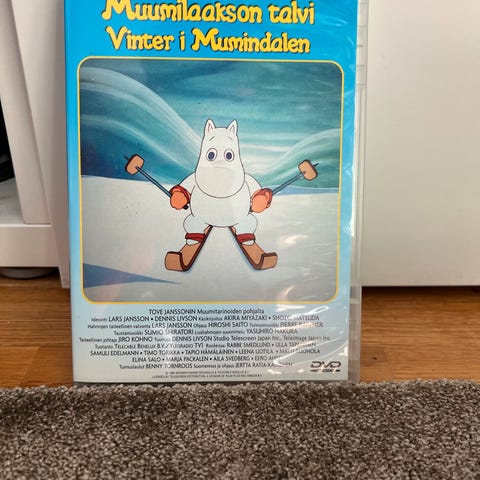Muumi DVD:tä, 4 kpl, ruotsiksi, Ruotsista | Tori