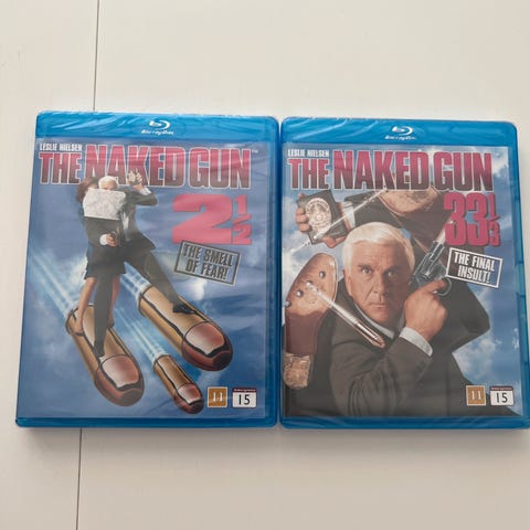 The Naked Gun 2025 blu ray mies ja alaston ase | Tori